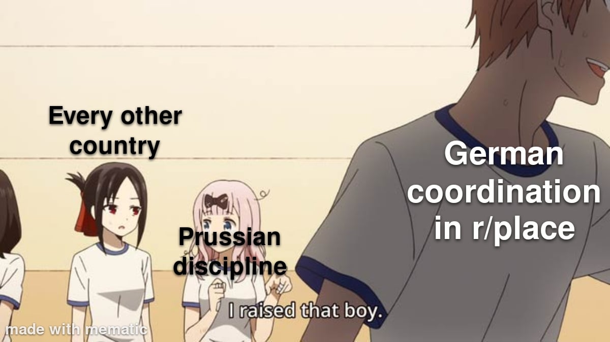 Prussian discipline +150 Discipline - USLUCK