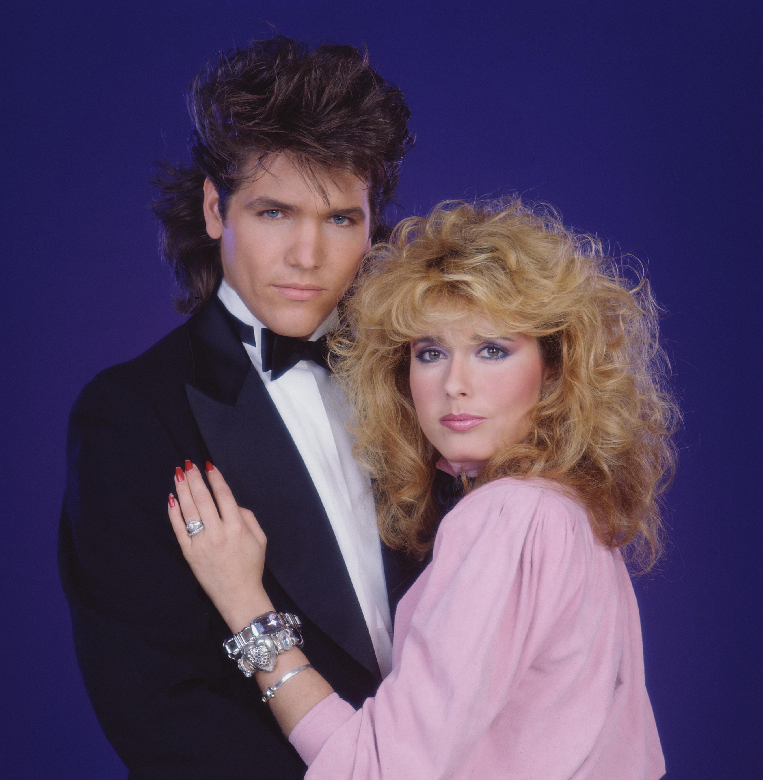 Michael Damian and Tracey Bregman, The Young and the Restless (1980s ...