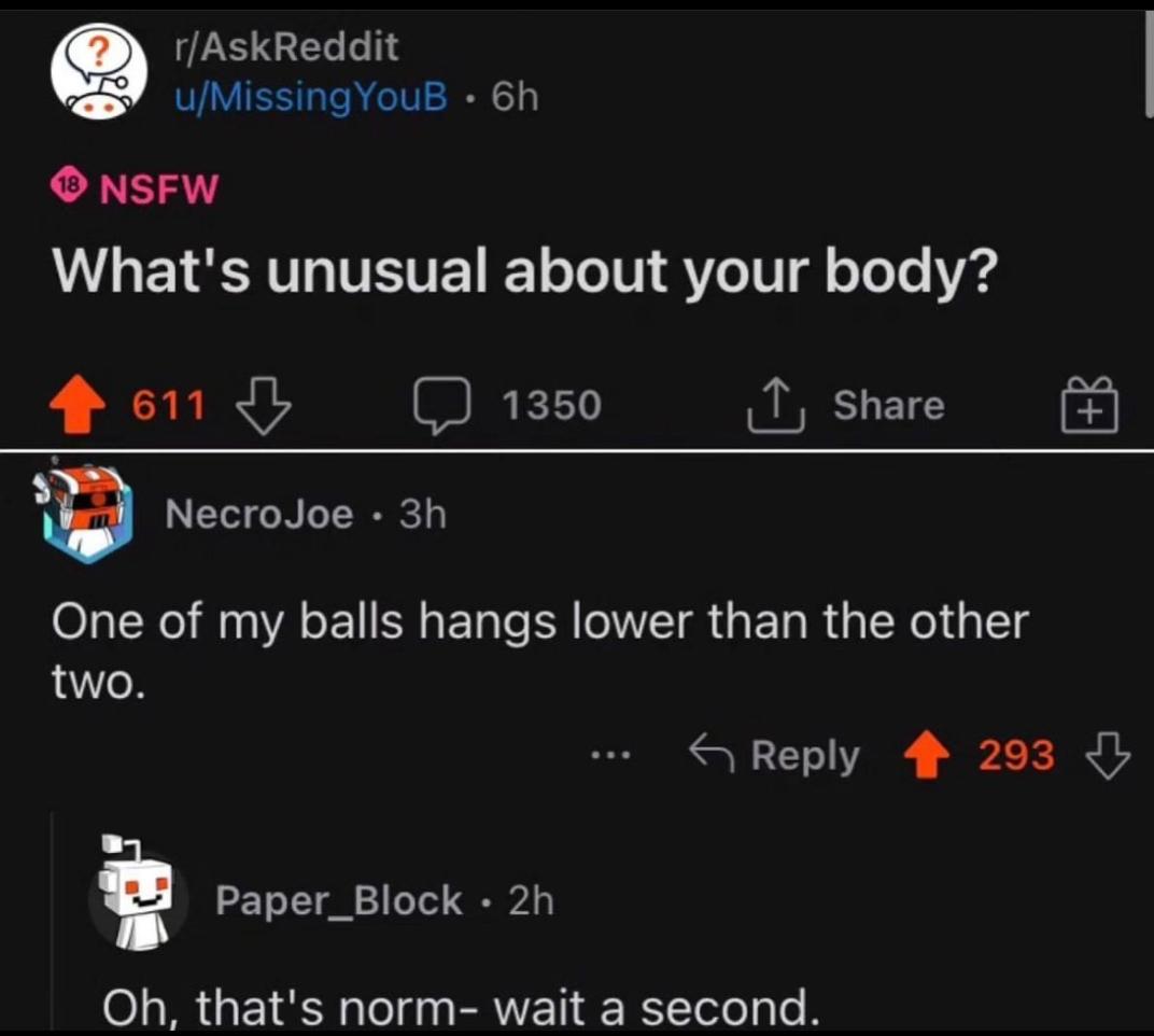 Guys Is This Normal Usluck