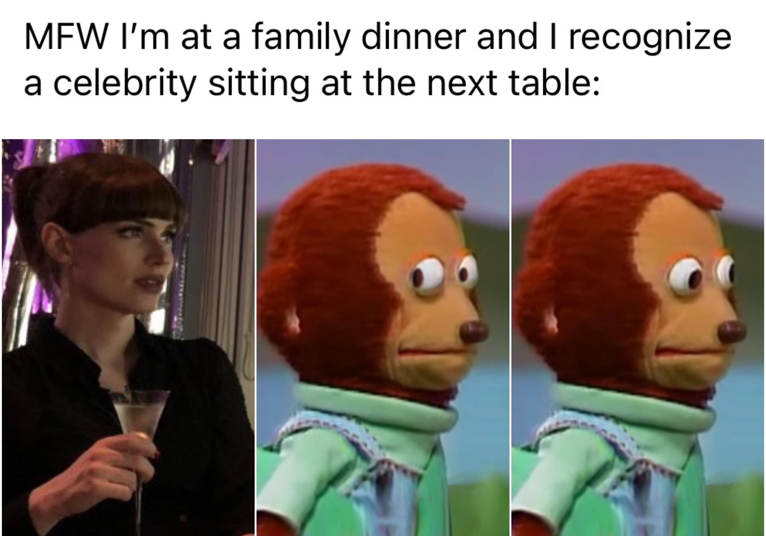 I think it’s tacky to approach famous people in public is all - USLUCK