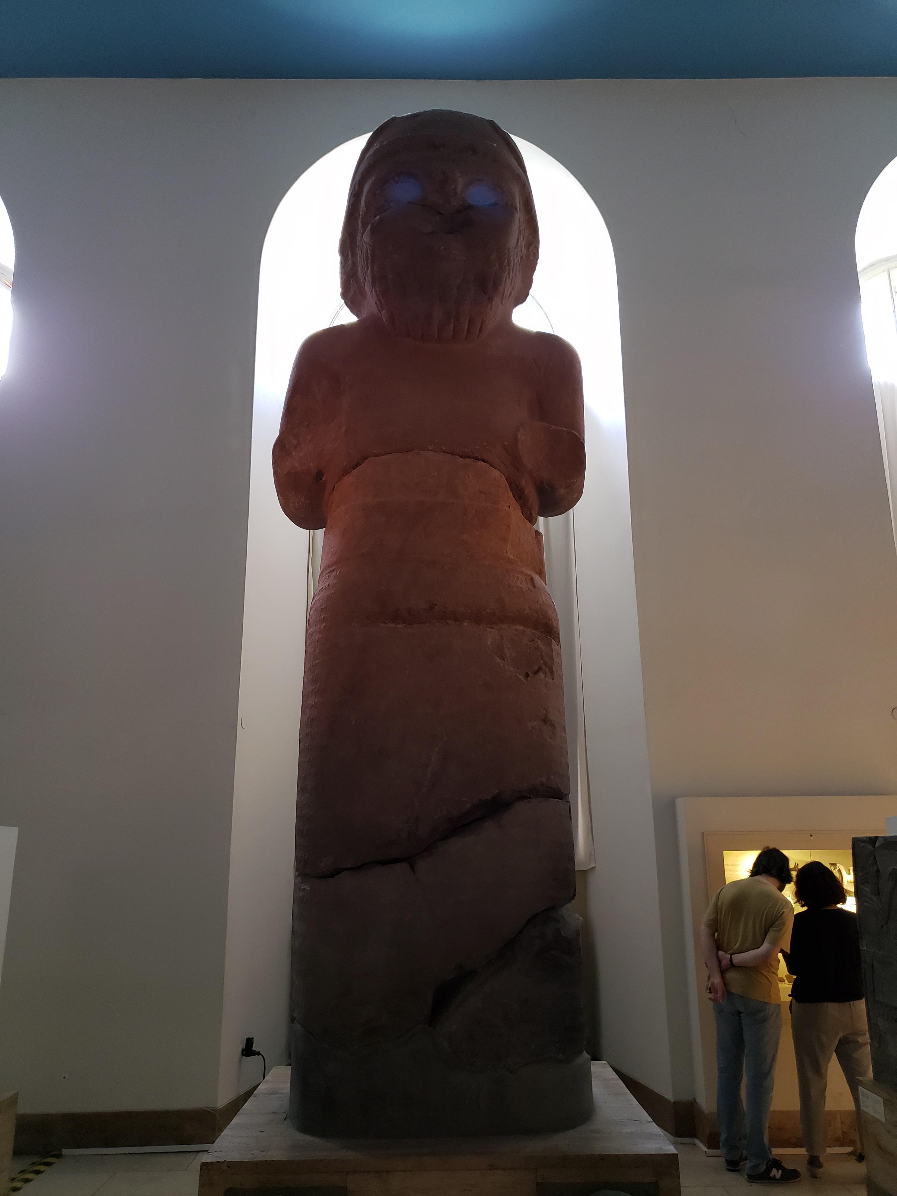 The Hadad Statue, 8th-century BCE [3024x4032] [OC] at the Pergamon ...