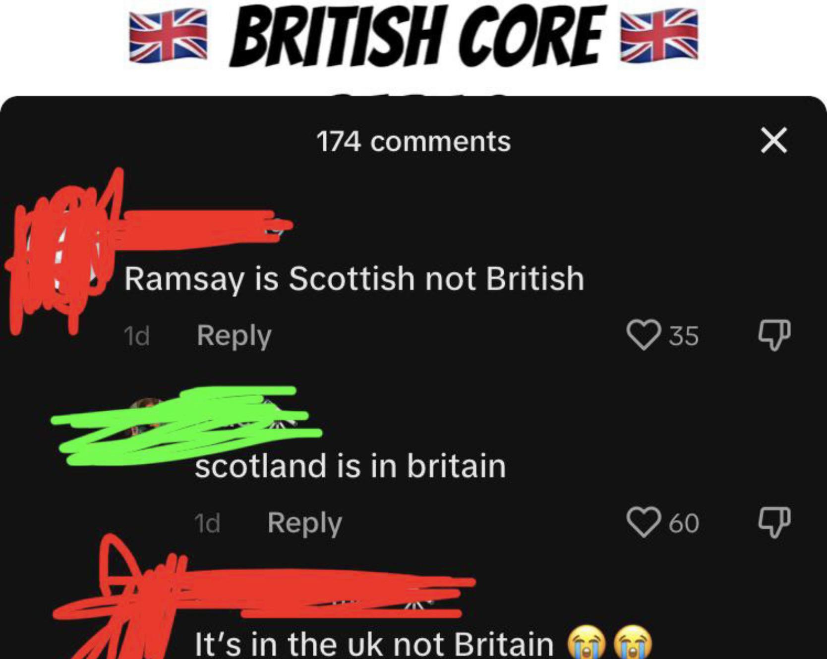 British core - USLUCK