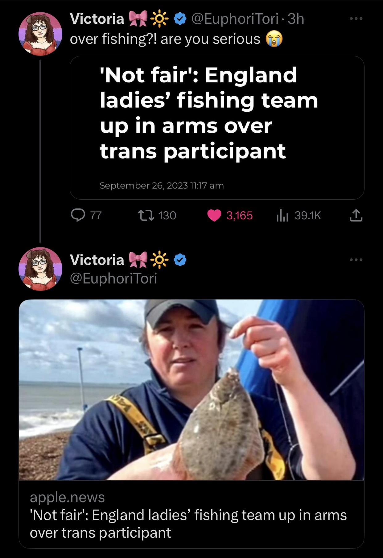 What biological advantage do trans people have at fishing? - USLUCK