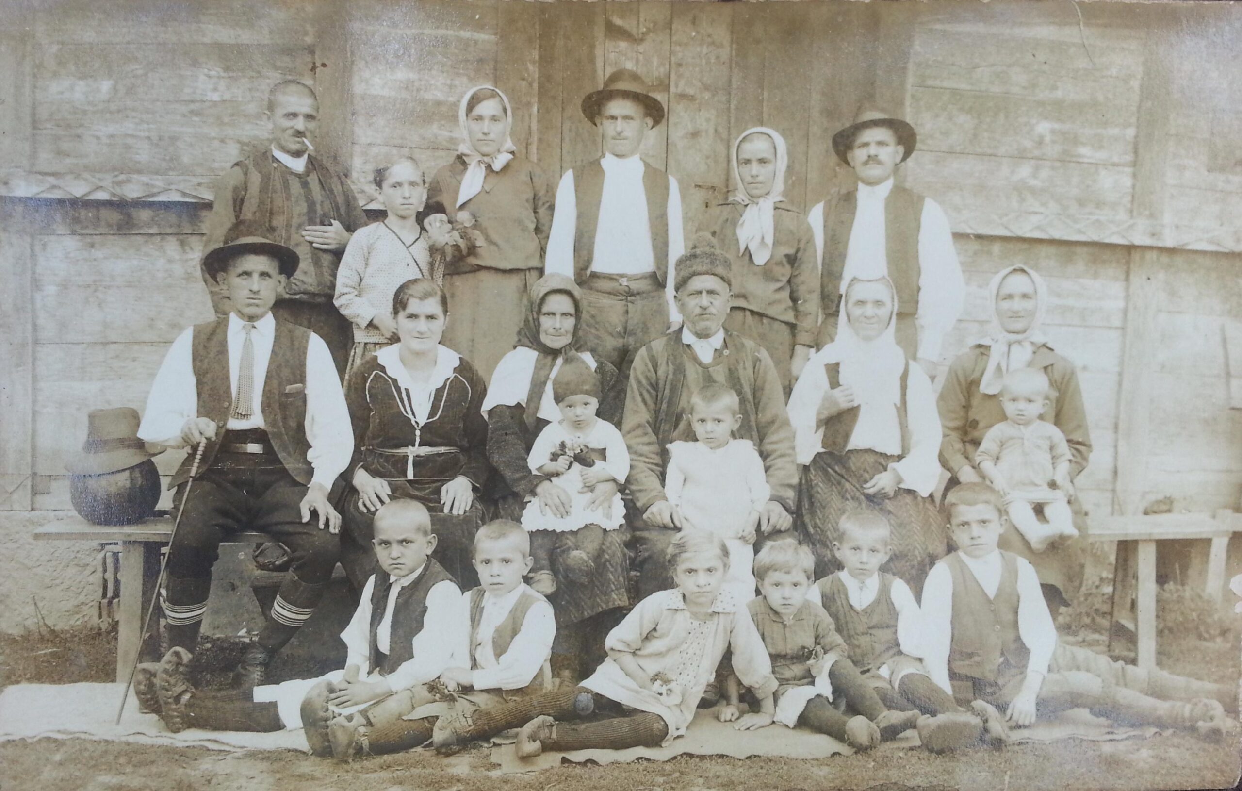 My grandfather's family in rural western Serbia (then part of the ...