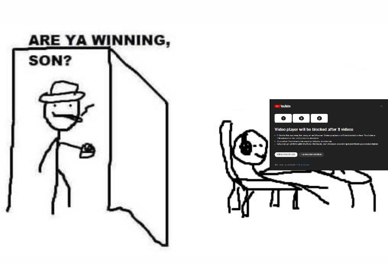 Thx youtube but we part ways until the ads goes back to one pr video ...