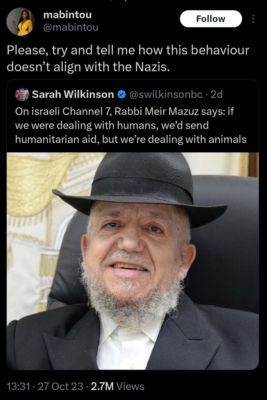 A large part of the Holocaust was the dehumanization of the Jewish ...