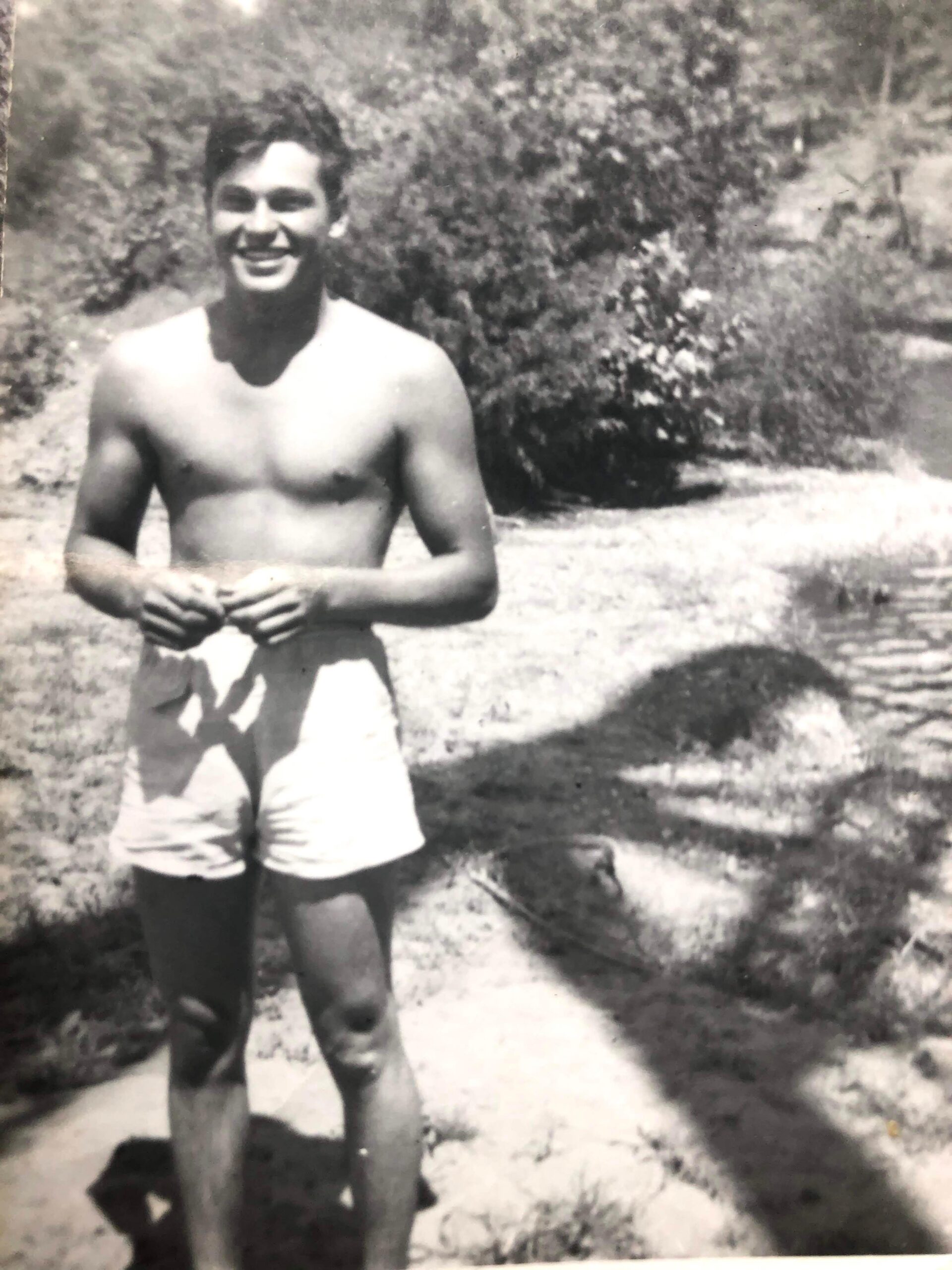 My grandfather in the late 1940s. He was half Cherokee and half Irish ...