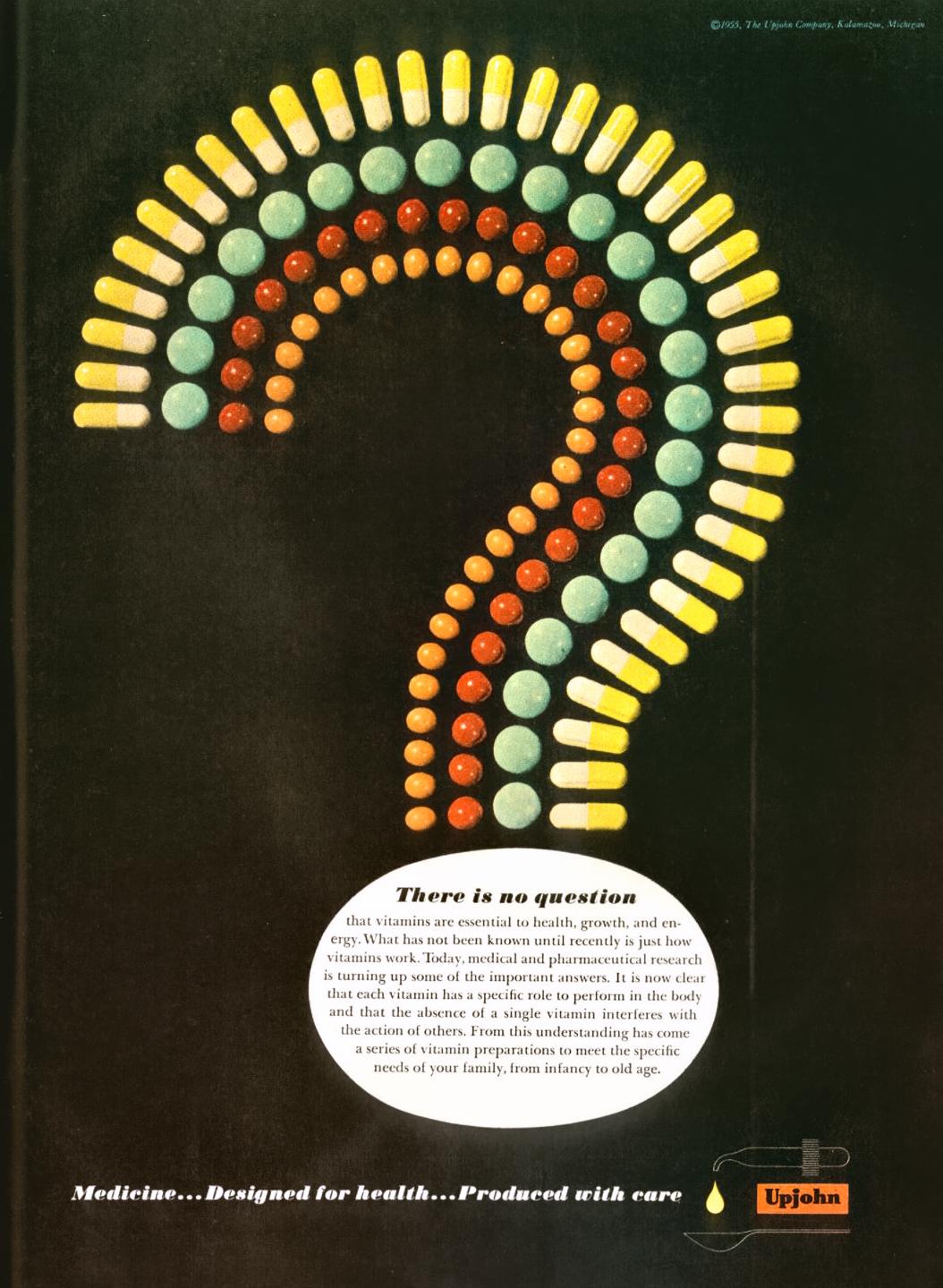 1955 Upjohn Ad - USLUCK