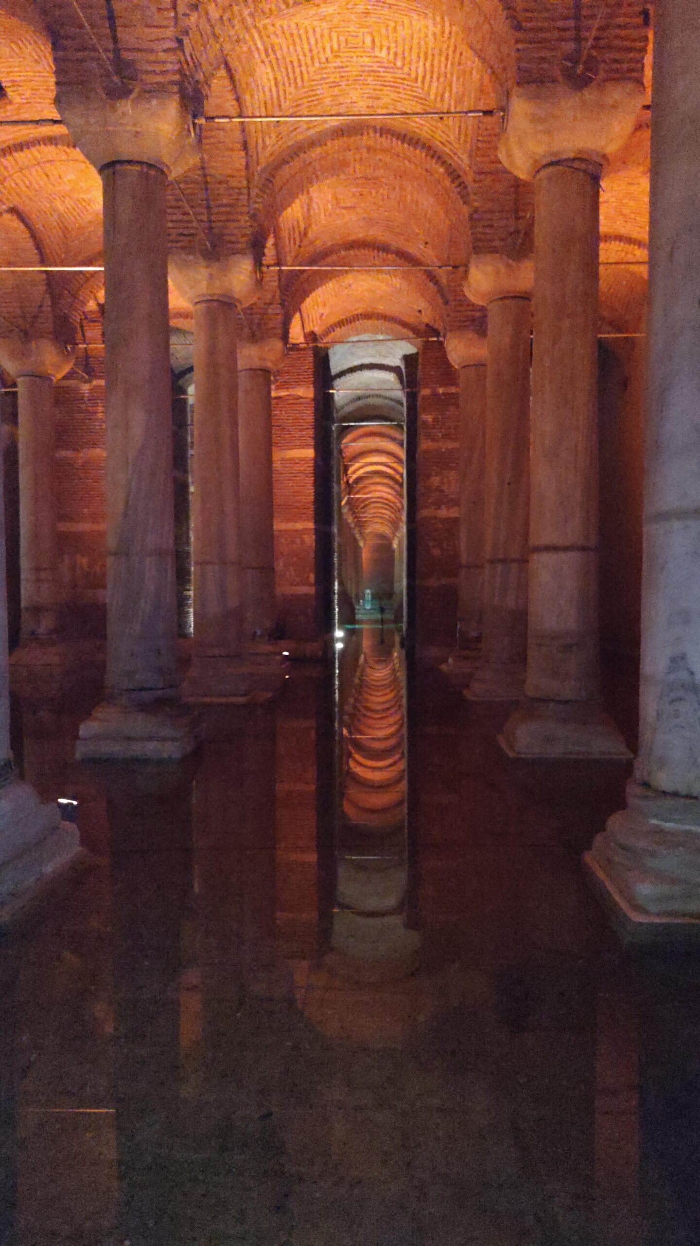 Basilica Cistern, Istanbul. This subterranean structure was ...