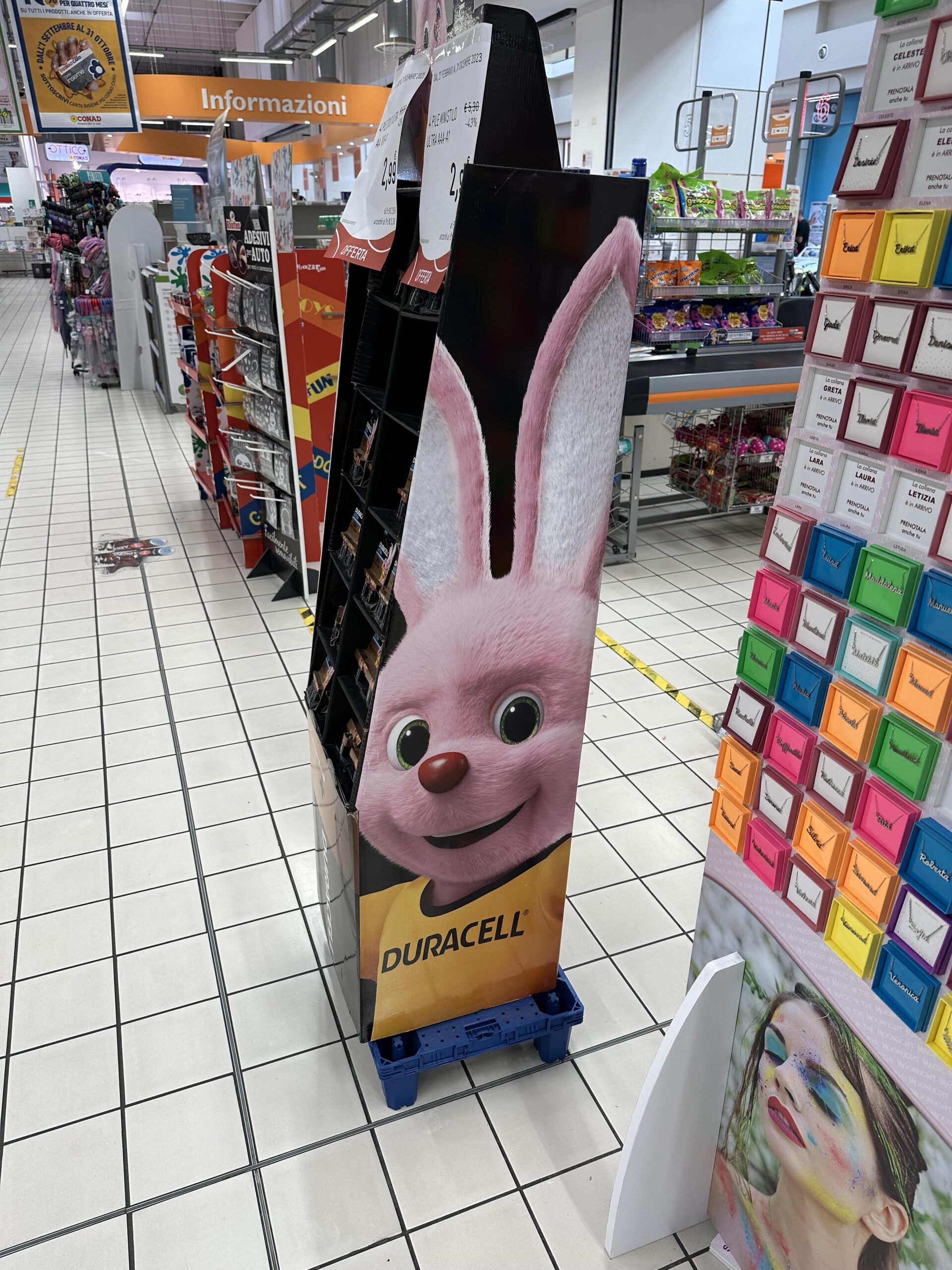 In Italy Duracell has the pink bunny logo - USLUCK