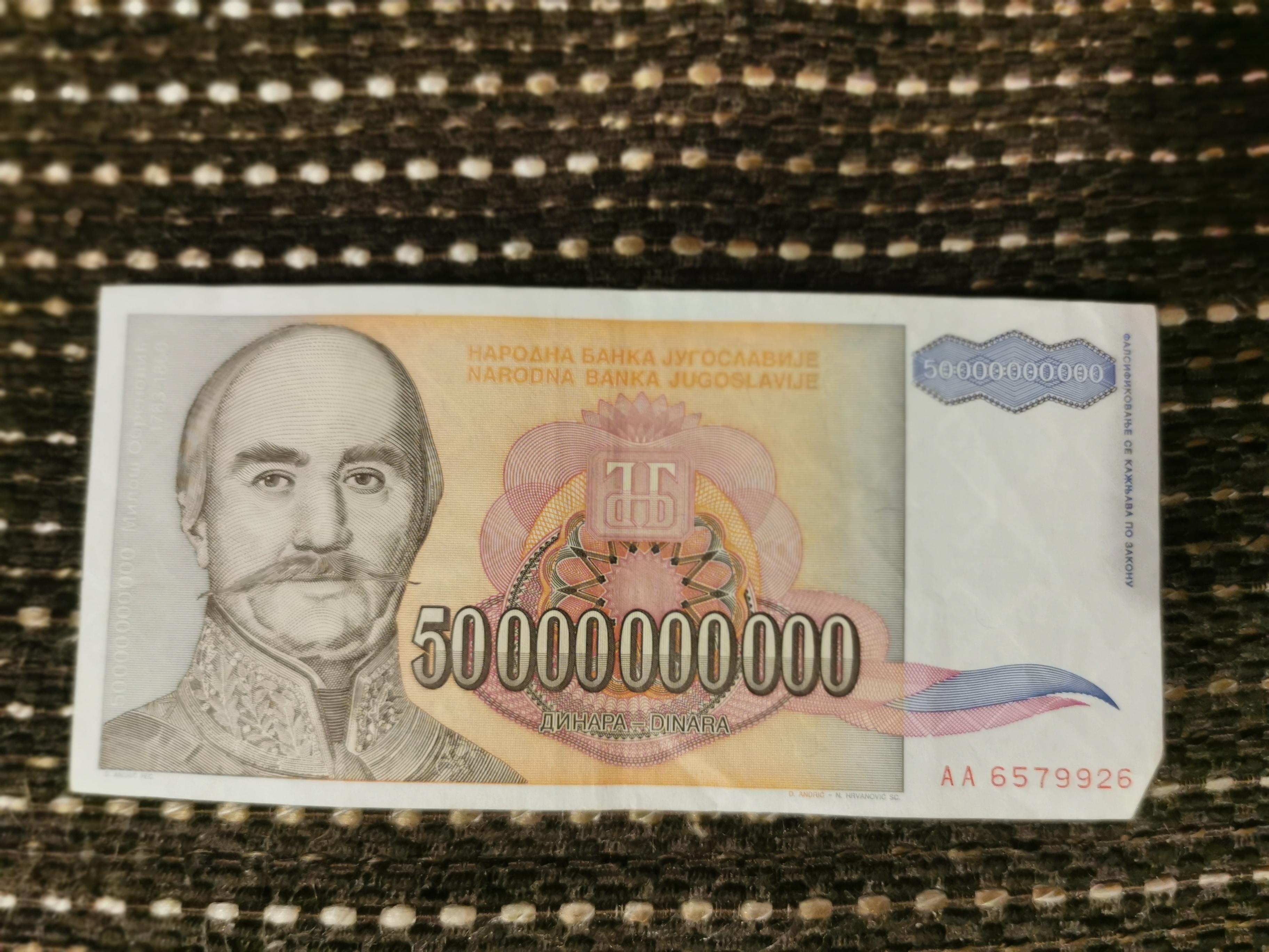 Ah the 90s in Serbia. We were the richest people in the world.(50 ...