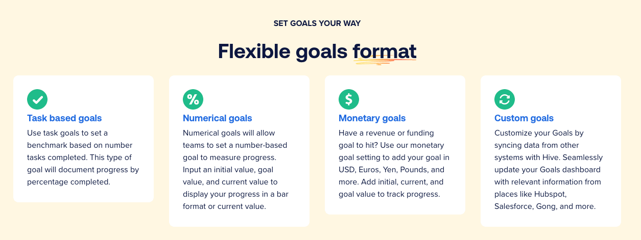 [Tool]I'm setting up my Hive Goals for my health in 2024. Which goal is ...