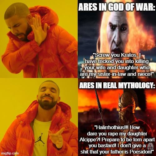 Ares was one of the best, if not the best, father of all mythology - USLUCK