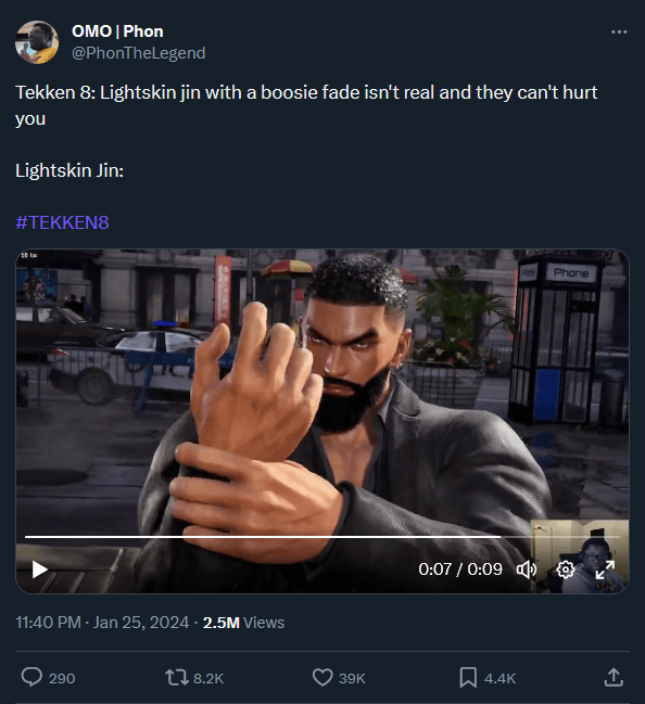 Tekken 8 New Character: Drake Kazama - USLUCK