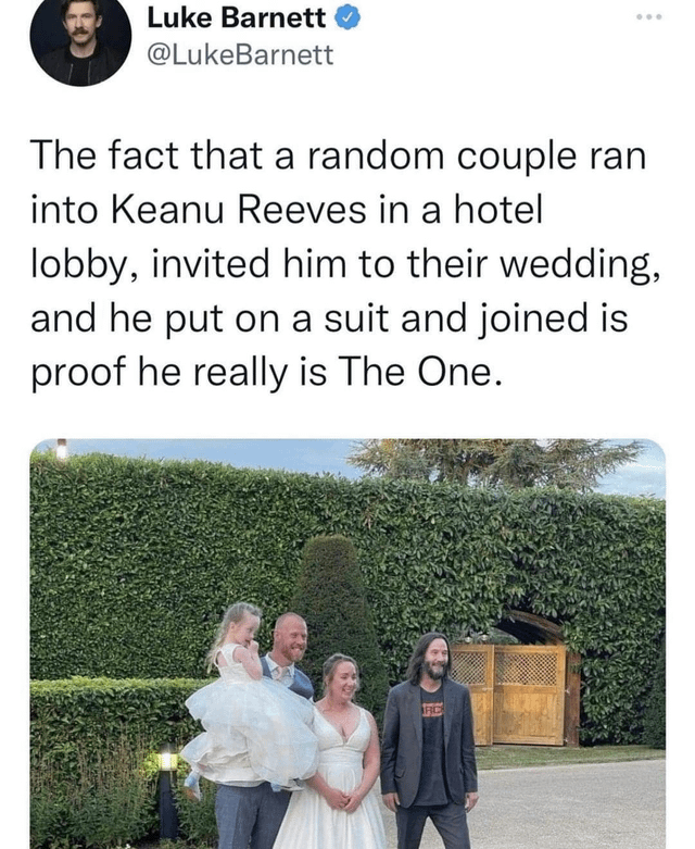 Appreciating Keanu Reeves' Kindness - USLUCK