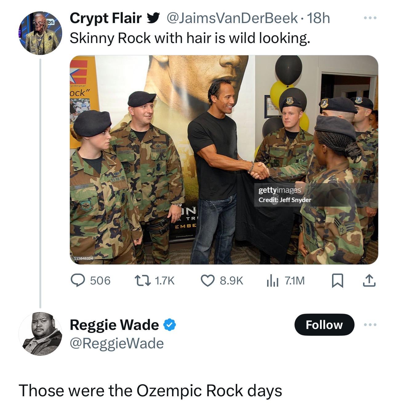 Dwayne ‘The Pebble’ Johnson - USLUCK