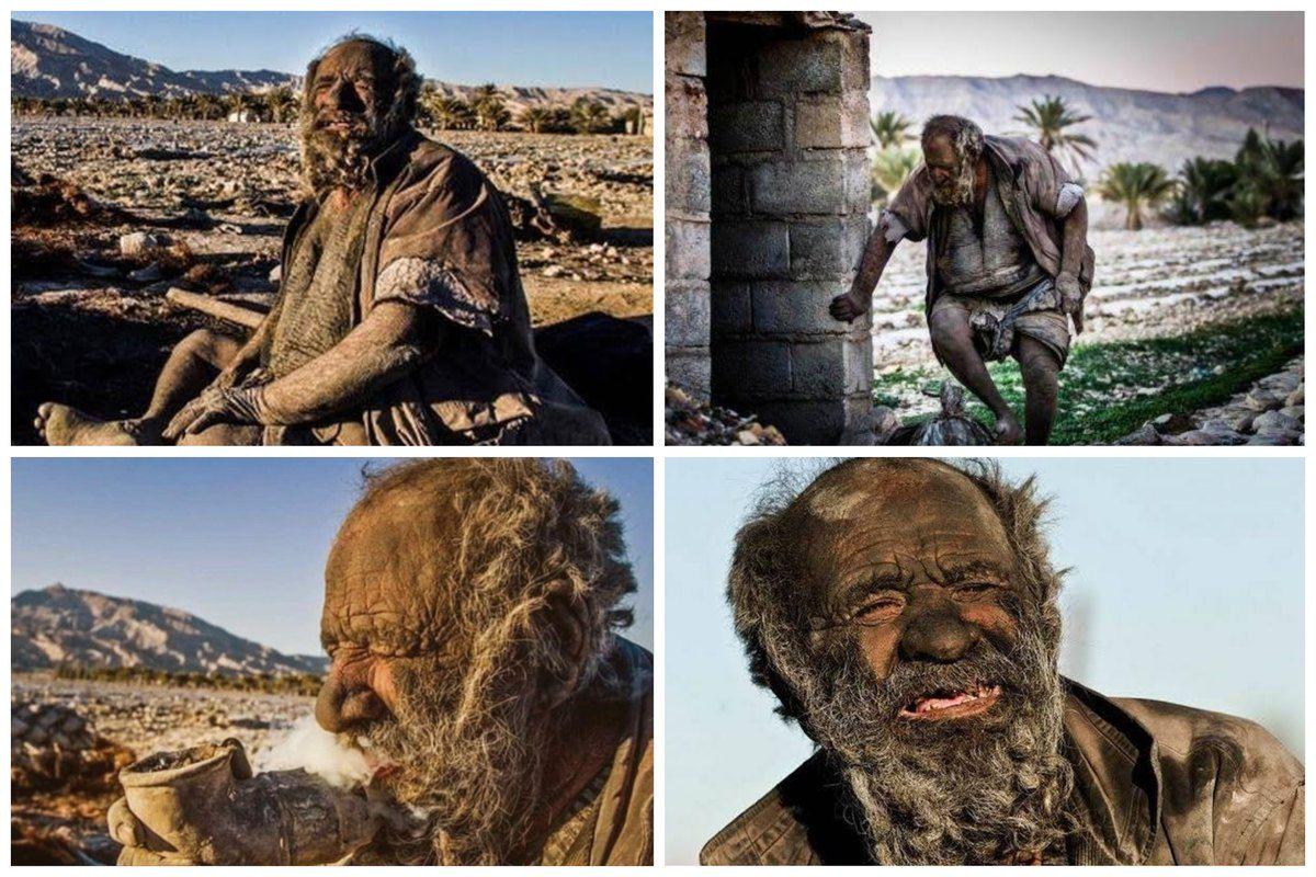 Amou Haji dubbed as the "World's Dirtiest Man" was an Iranian man known ...