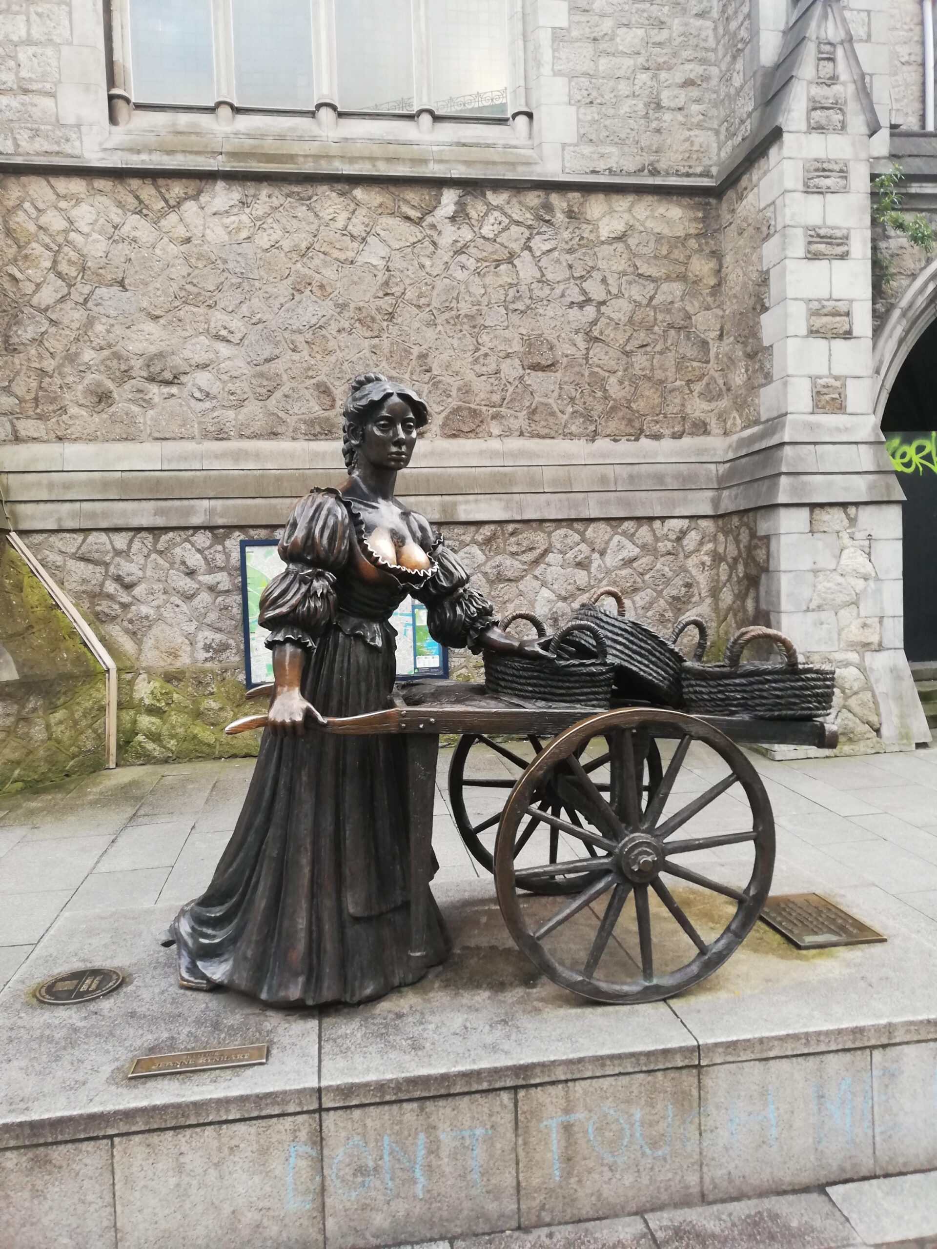 The Breasts on the Molly Malone statue in Ireland are golden from ...