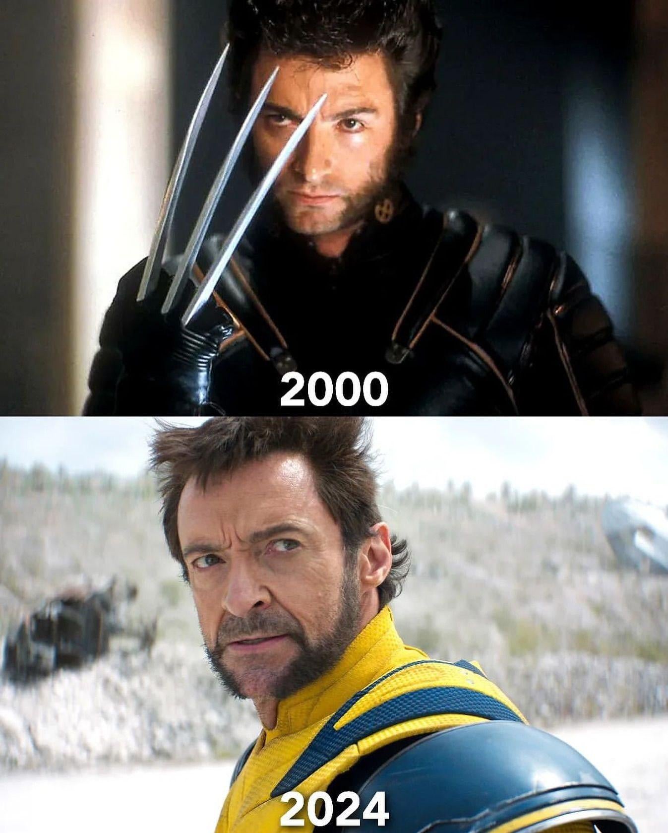 The fact that Hugh Jackman has been playing Wolverine for 24 years is ...