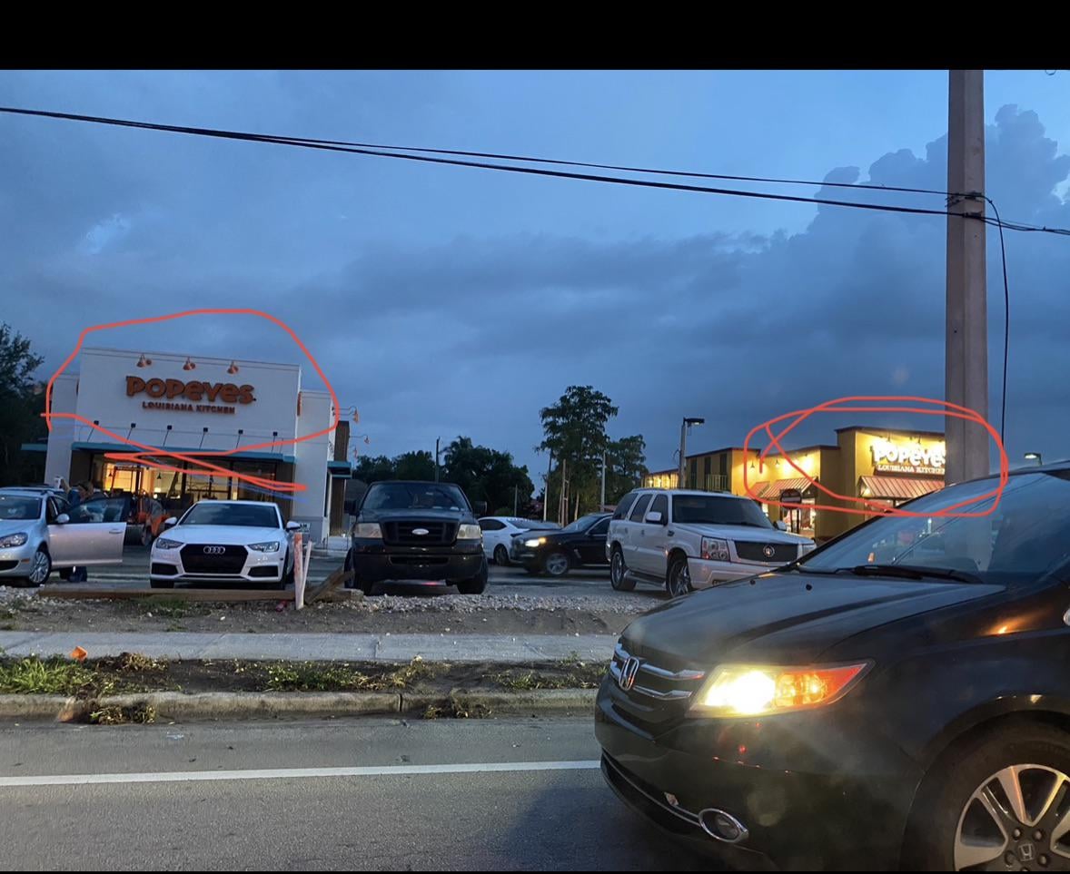 Building a new Popeyes next to the Popeyes it’s replacing - USLUCK