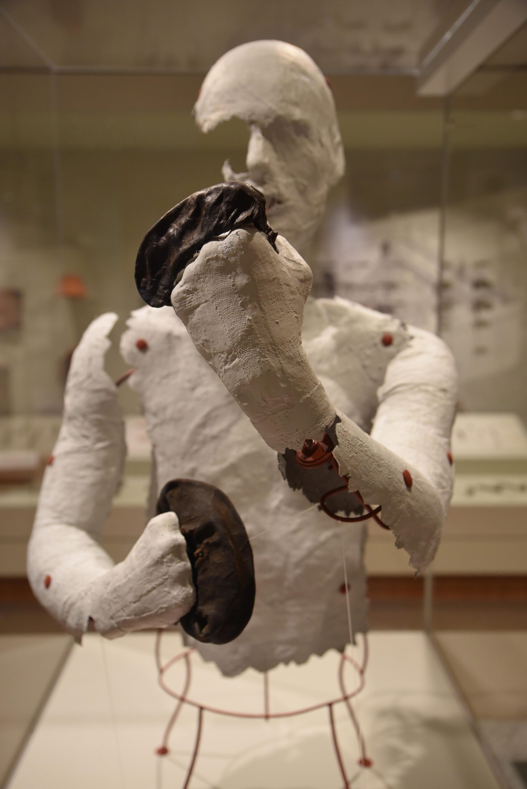Ancient Roman boxing gloves discovered during excavations of the ...