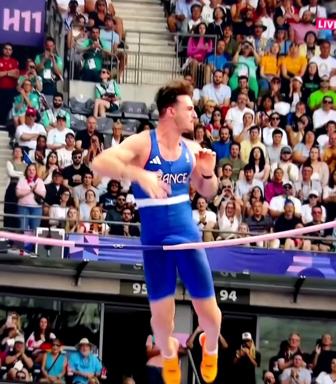 French Pole vaulter Anthony Ammirati saw his Olympic dream go up in ...