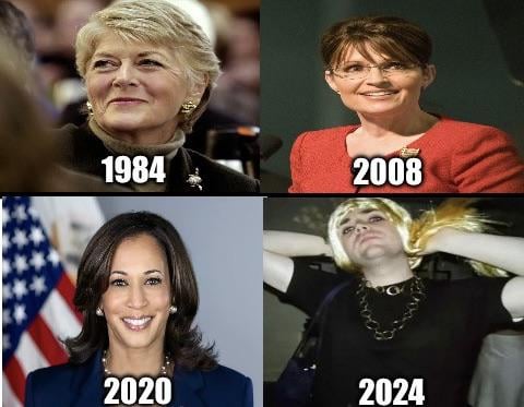 Female VP candidates through the years… - USLUCK