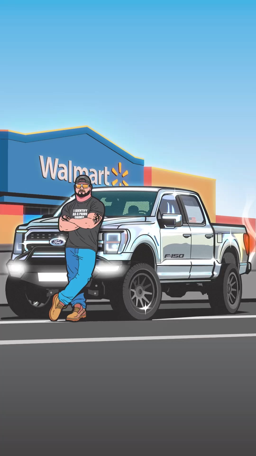 The average Ford F150 driver... - USLUCK