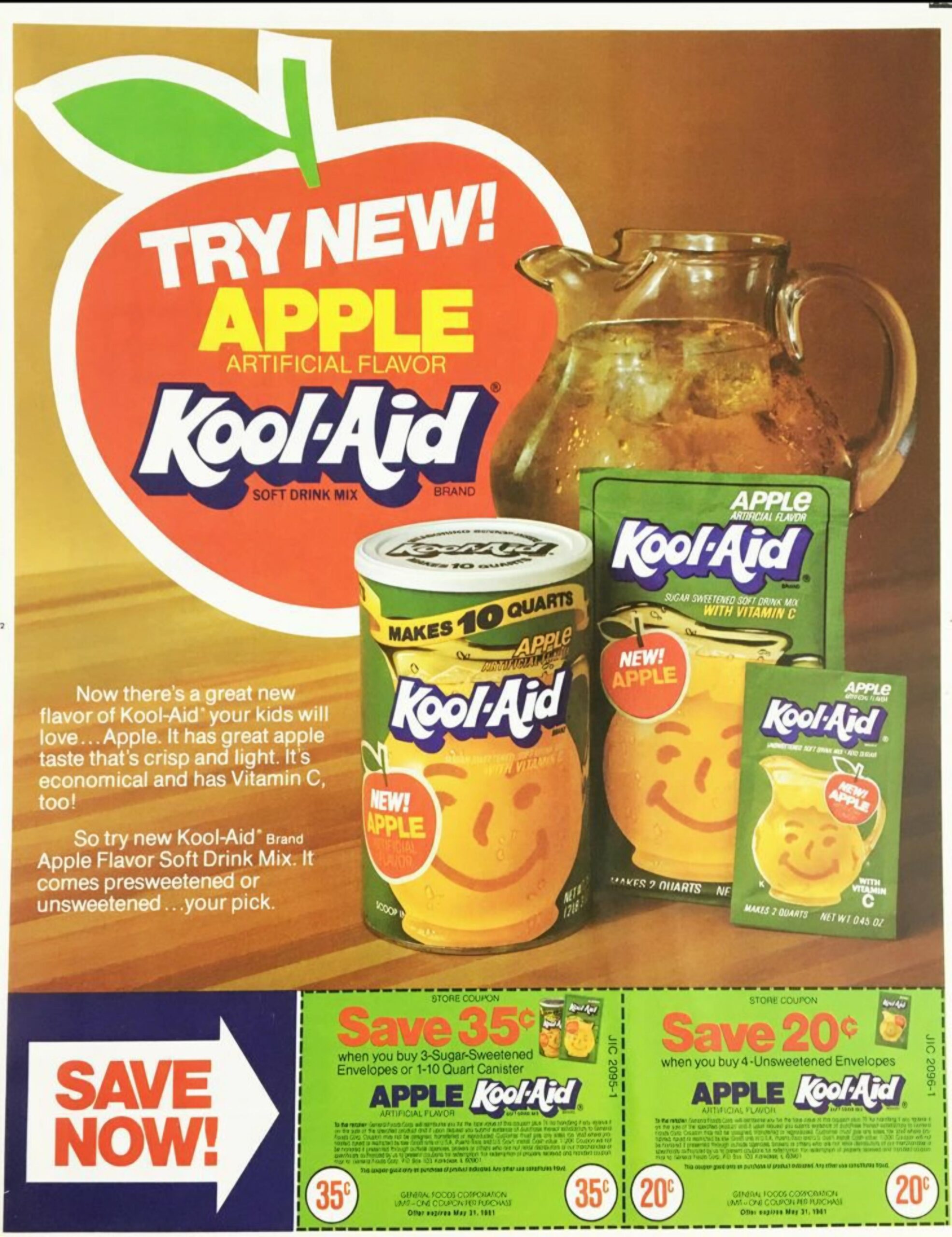 Apple Kool-Aid 1980s - USLUCK