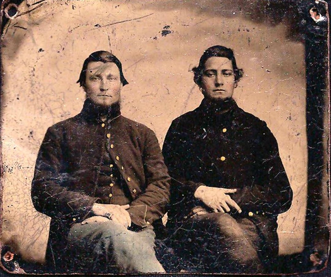 My 5th Great Grandfather, George, (L) and his 5 brothers all served in ...