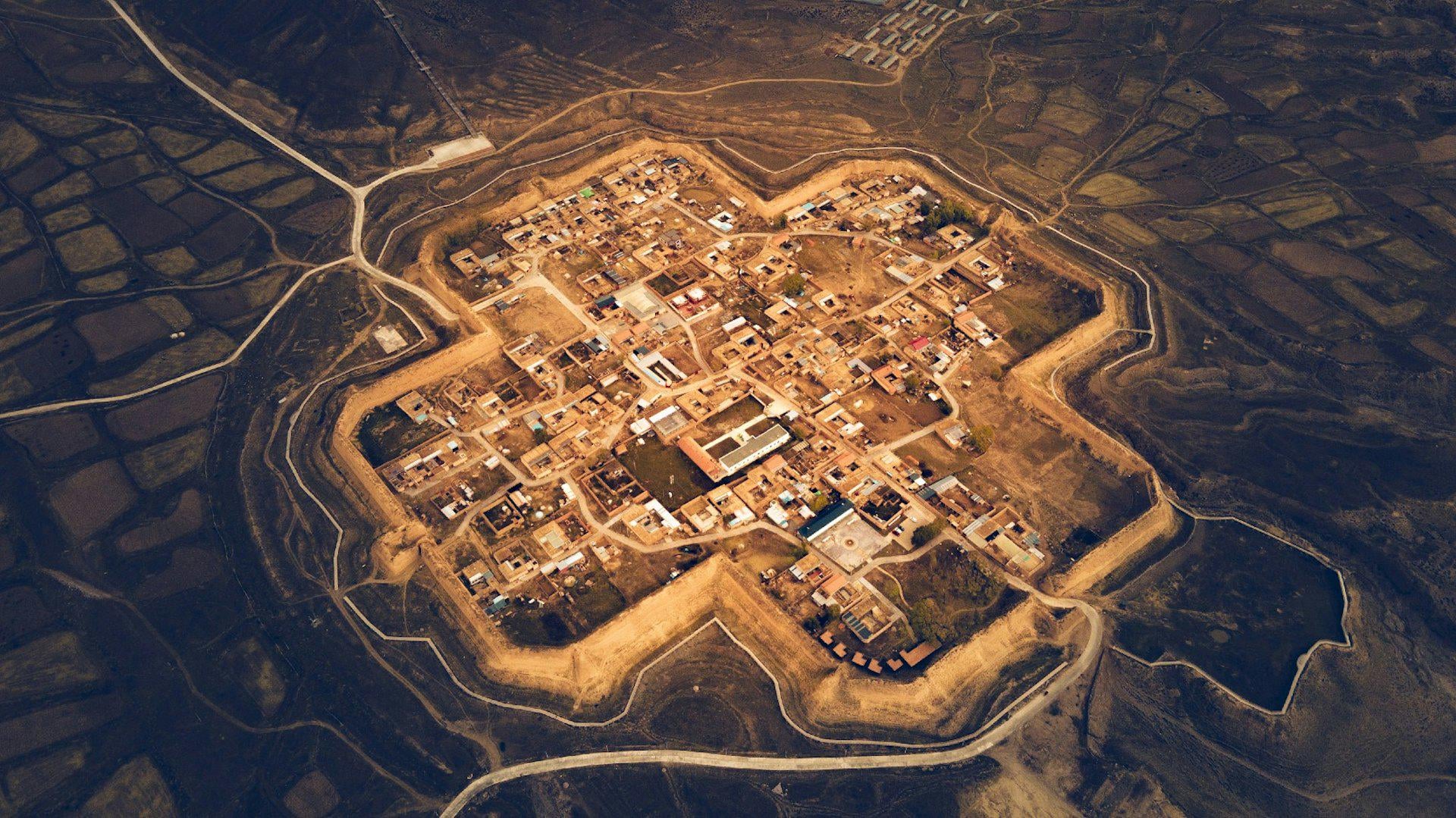 Bajiao Ancient City, literally meaning "eight corners", was built ...