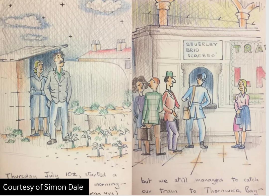 Bernard George Dale and Cicely Jackson met at Hull Art School before ...