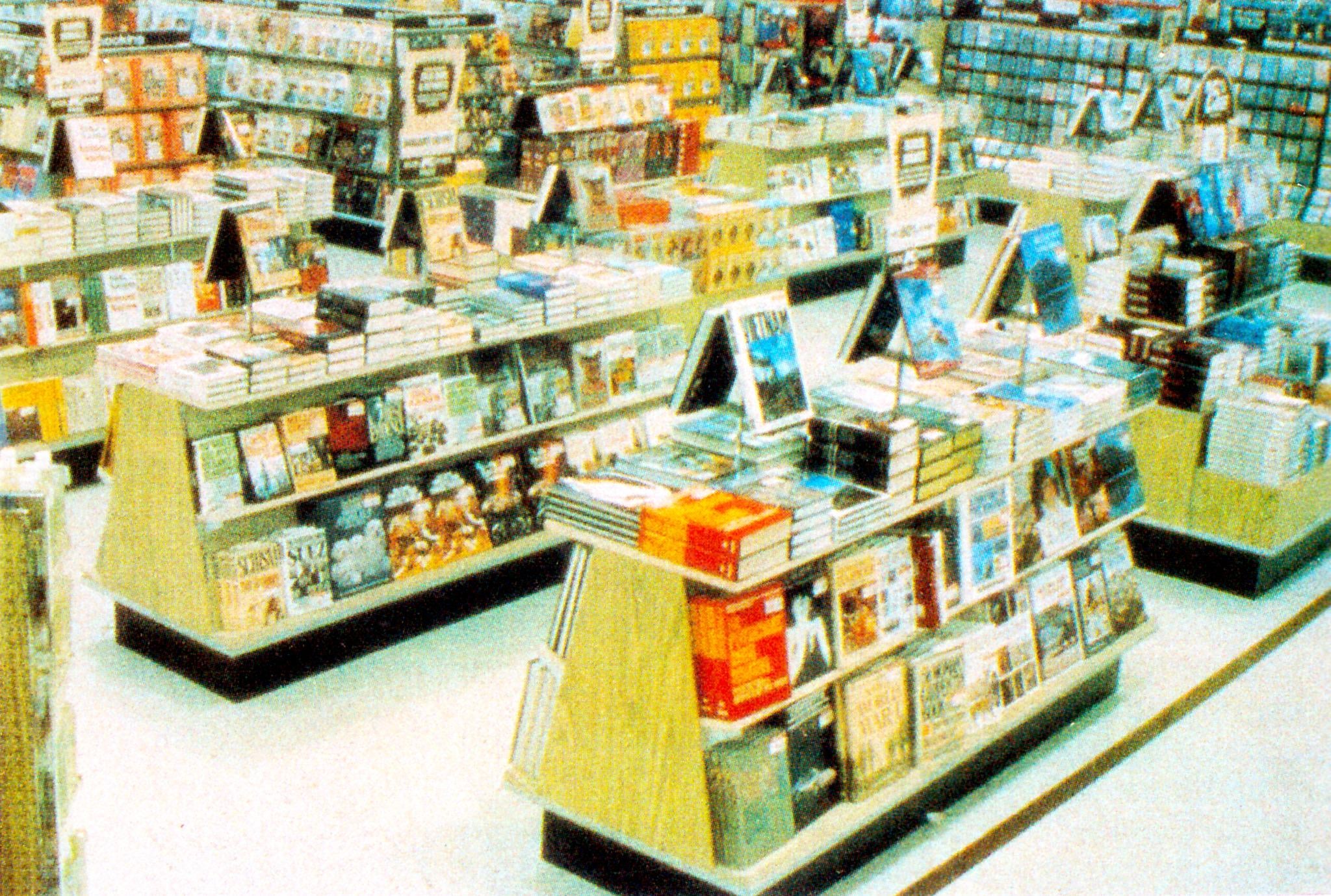 A nice looking Kmart book department, circa 1984. That year, Kmart ...