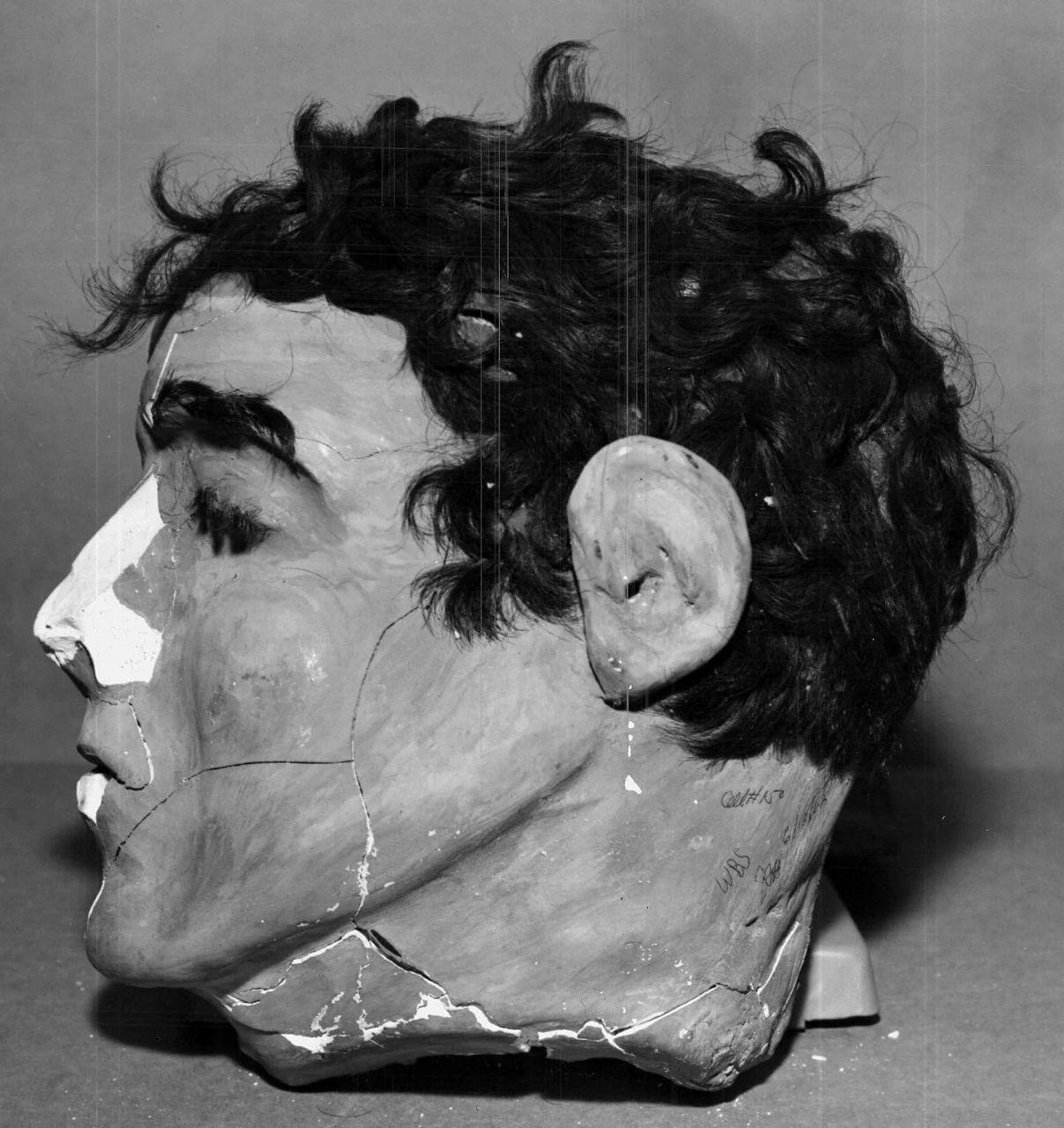 One of three fake heads used as decoys during a 1962 escape of 3 ...
