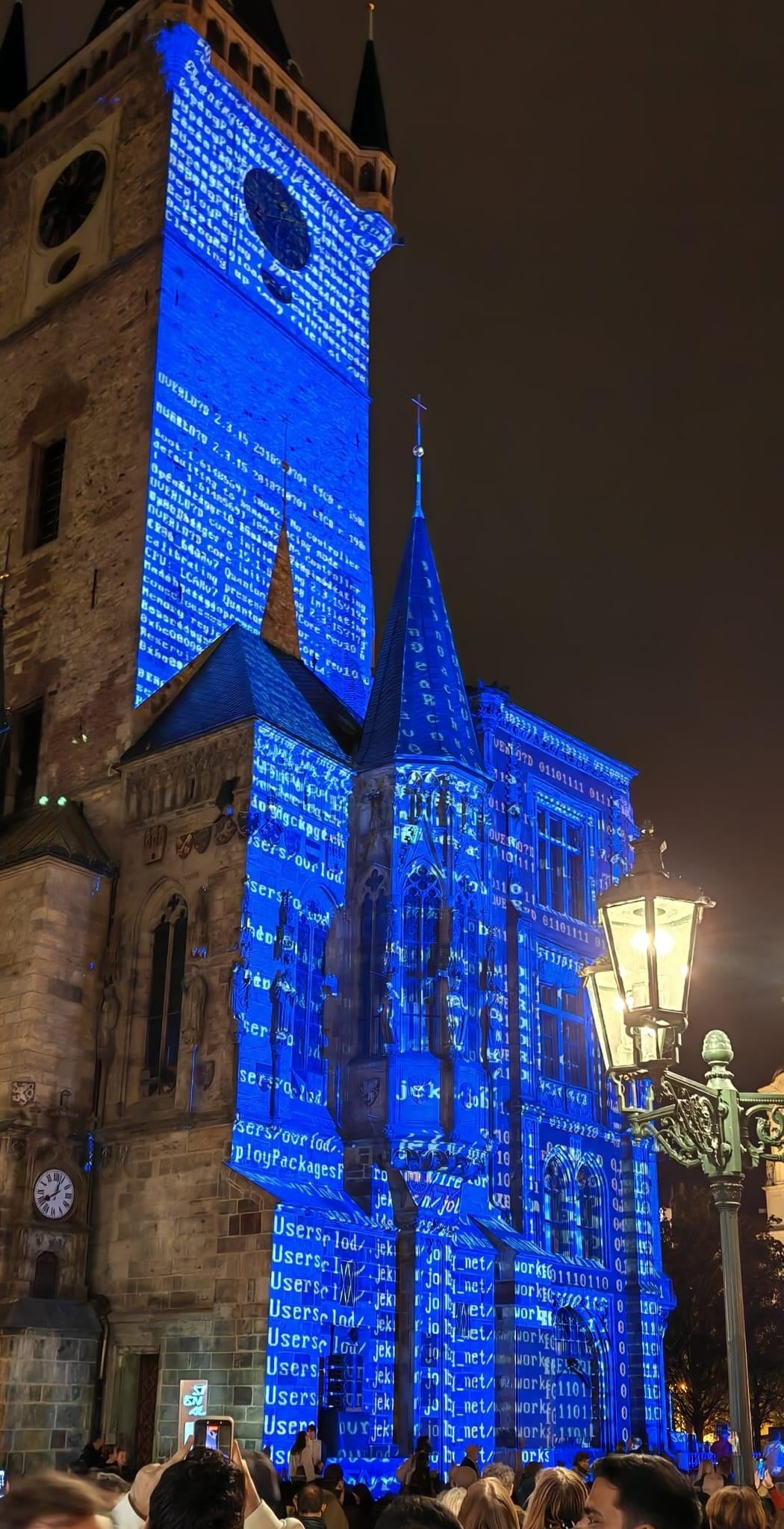 Video mapping at Prague's biggest digital art event Signal Festival ...