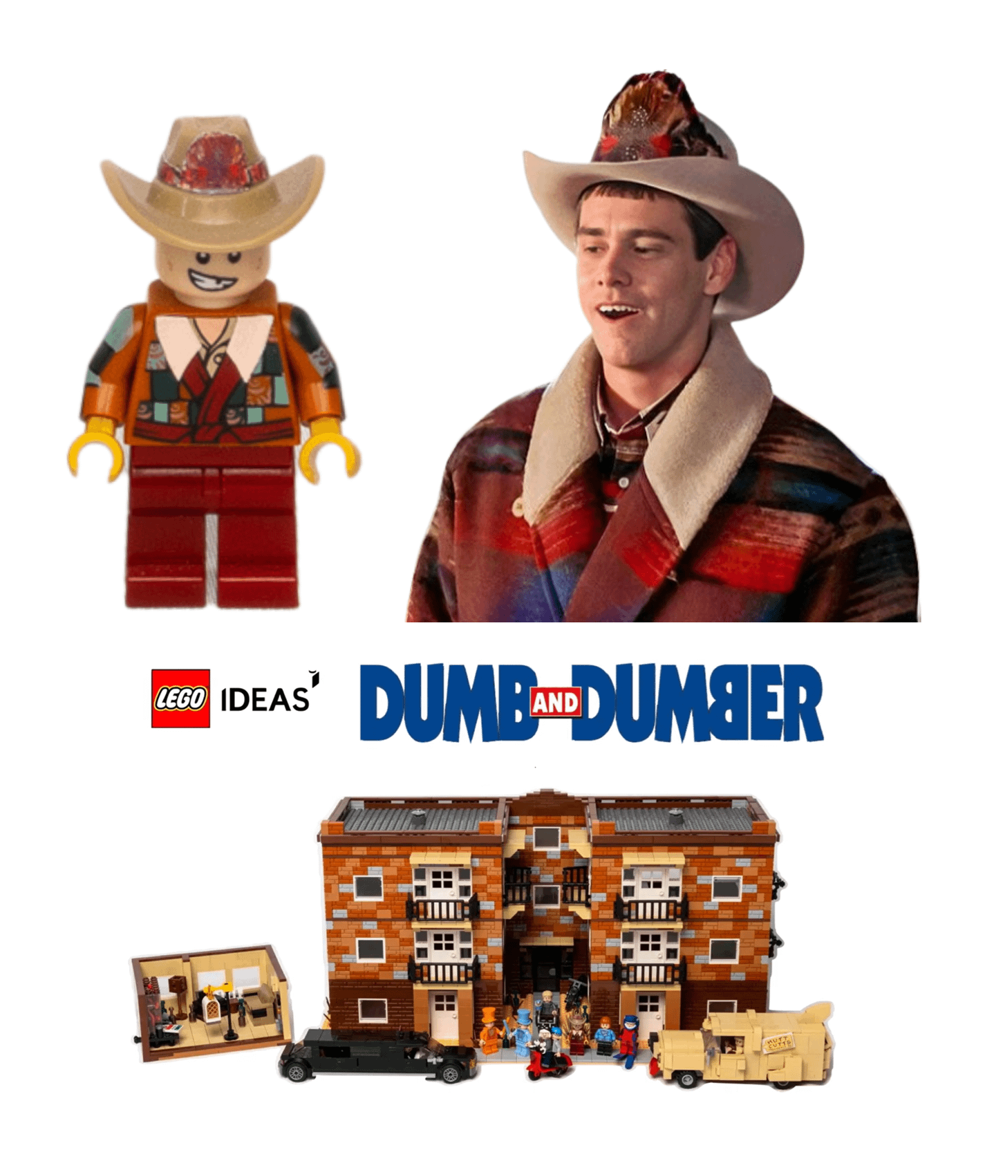 Dumb and Dumber on LEGO Ideas - So you're telling me there's a chance ...
