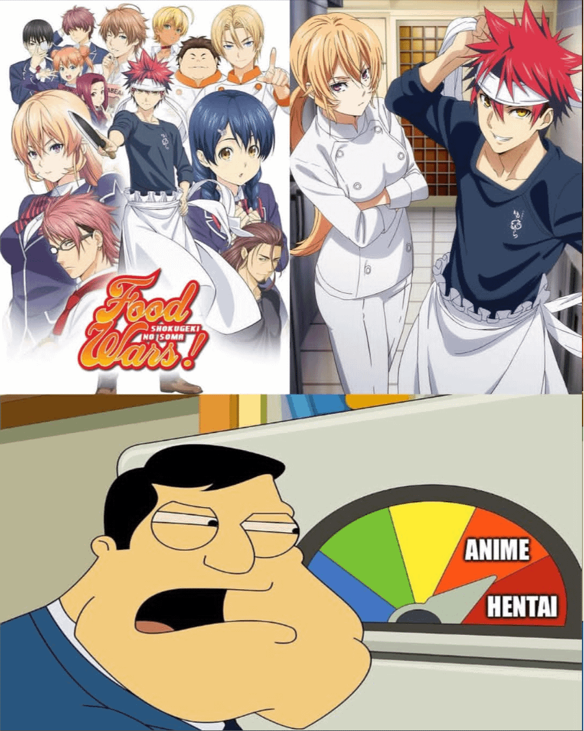 This Anime is Totally, Absolutely, Definitely not about Food - USLUCK