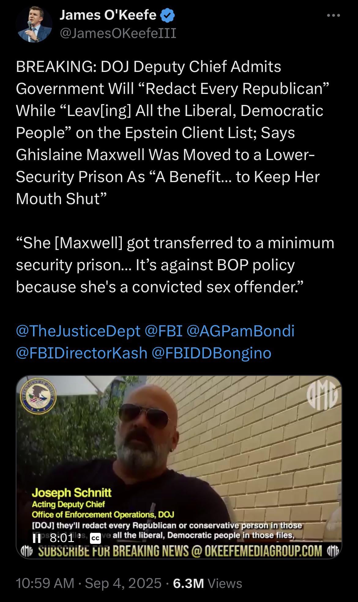 Acting DOJ Chief was baited into admitting that they will redact every ...